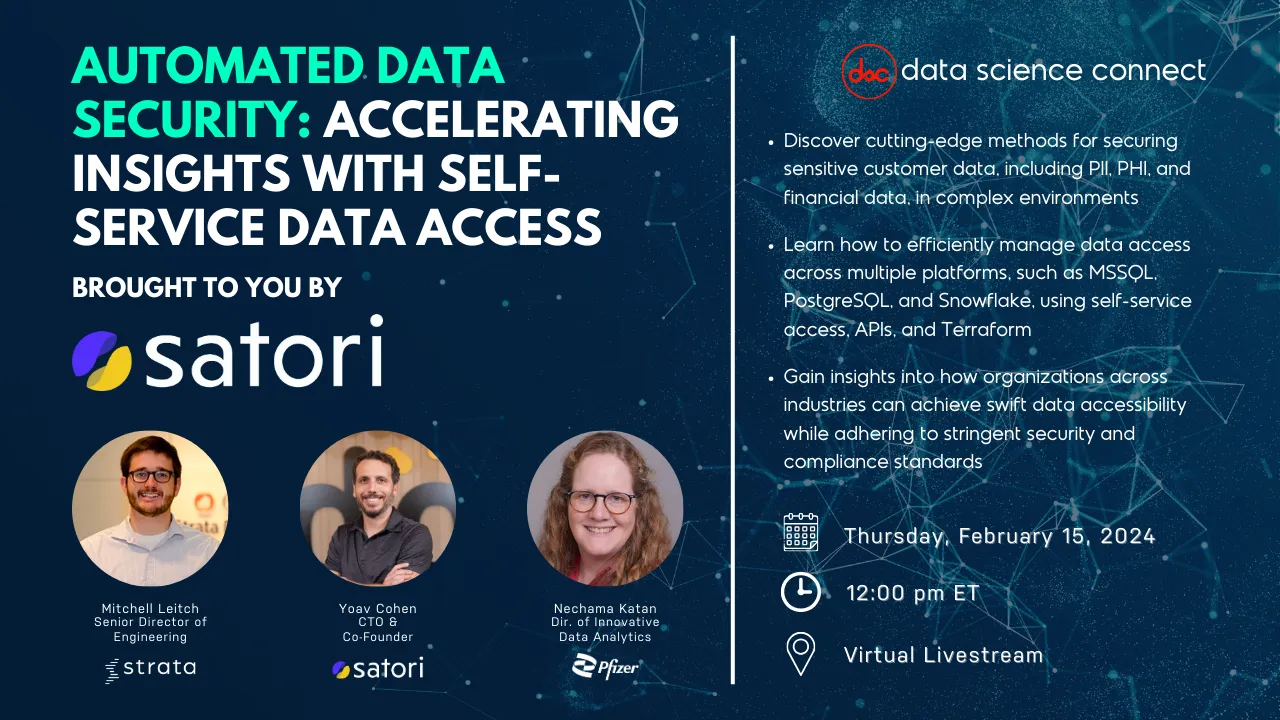 Automated Data Security: Accelerating Insights With Self-Service Data Access