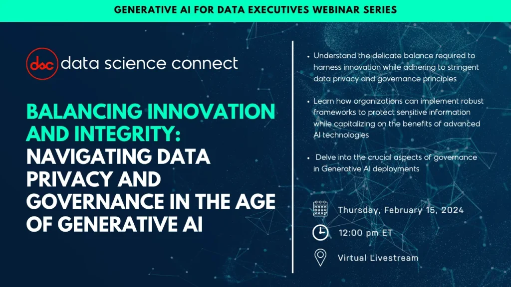 Data Science Connect (DSC) Events - Elevate Your Data Insights