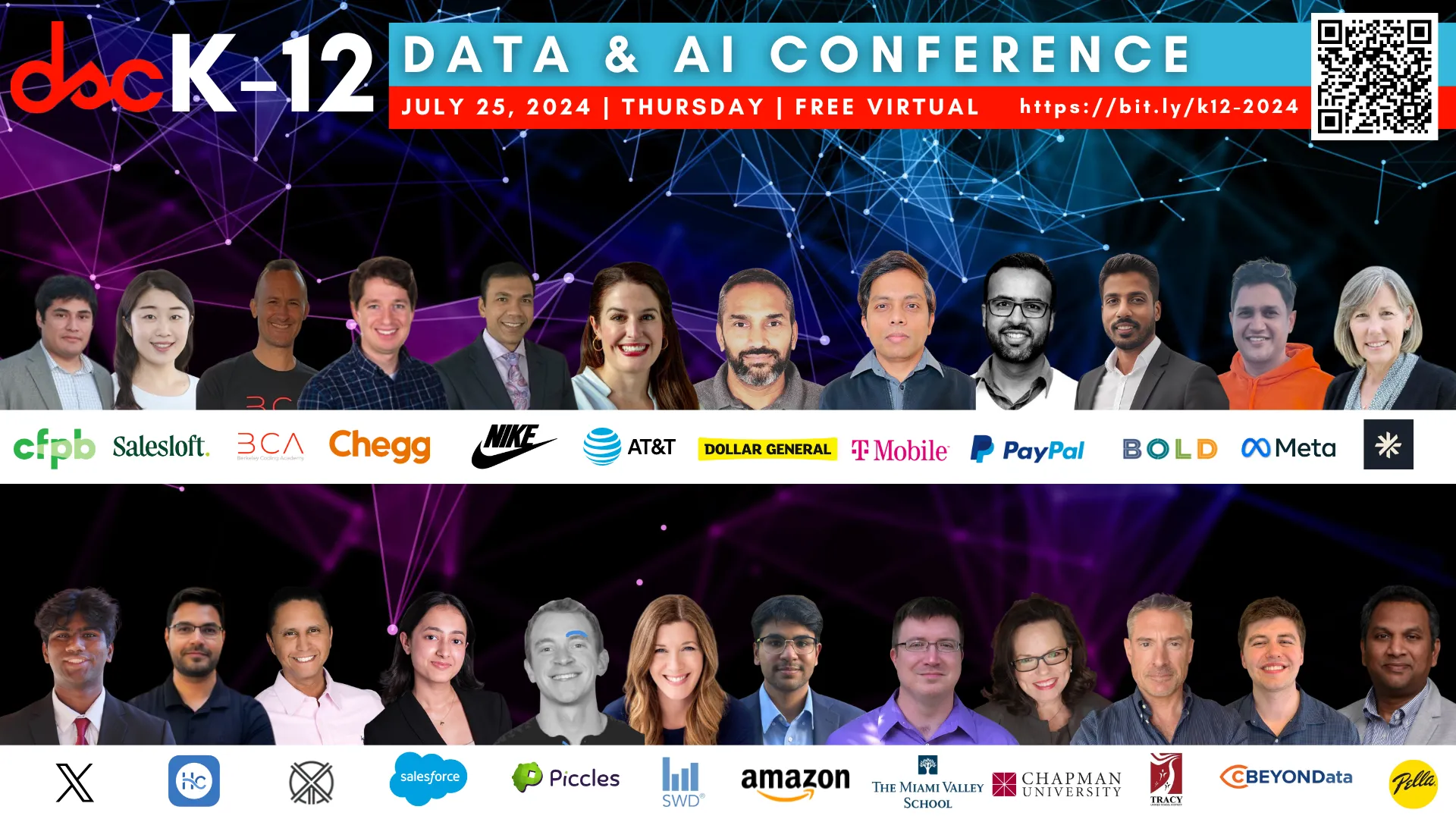 Data Science Connect's K-12 Data & AI Conference Summer 2024